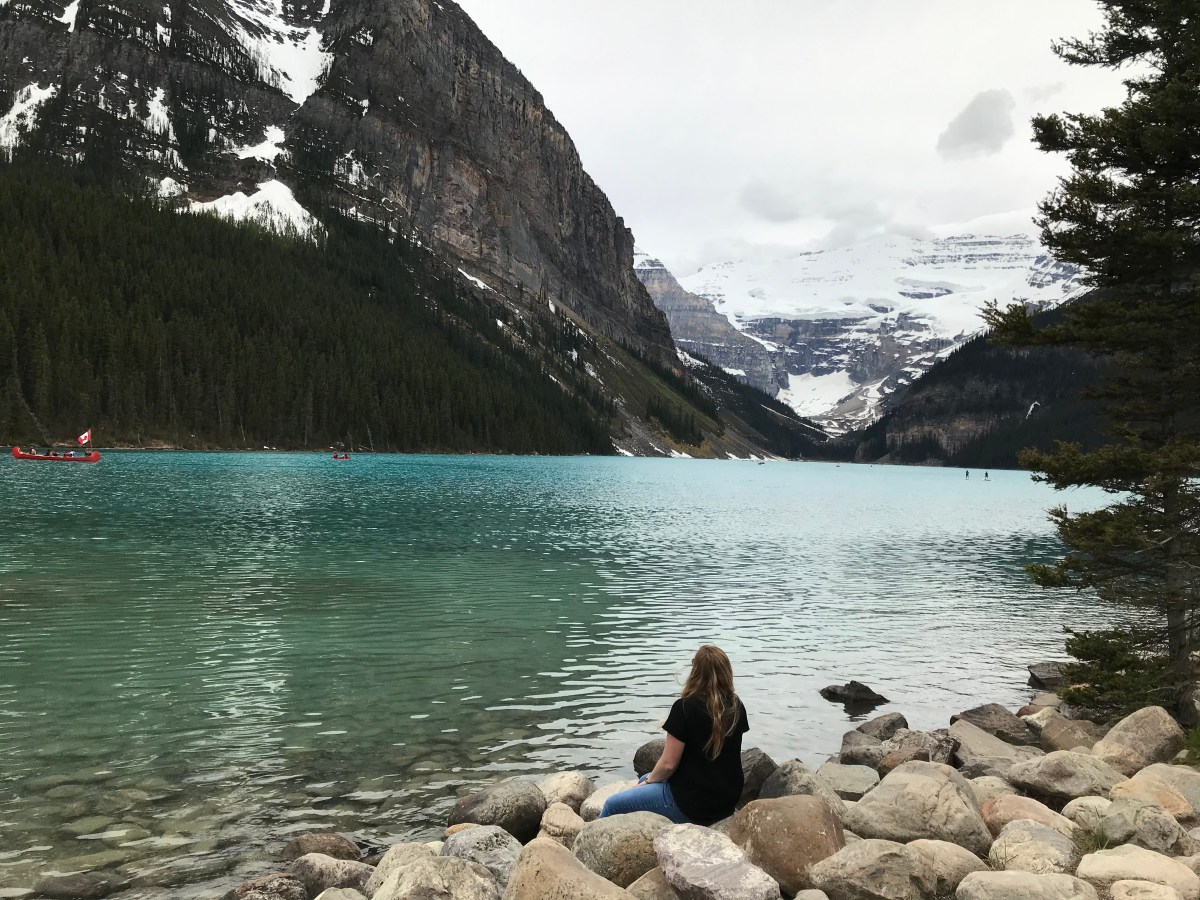 Lake Louise in spring – Cape Town to Calgary