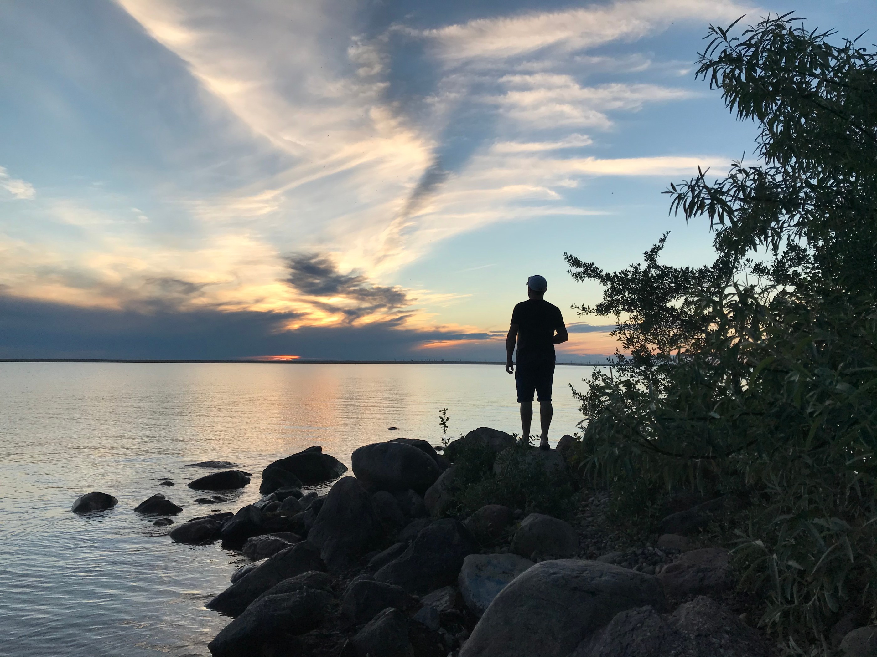 Camping at Kinbrook Island – Cape Town to Calgary